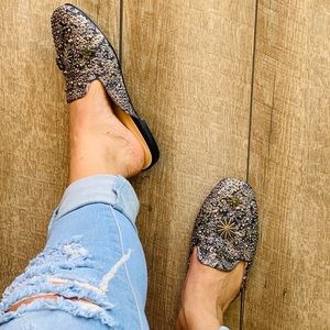Italina | Shoes | New Italina Florentine Embellished Slidein Mule ...
